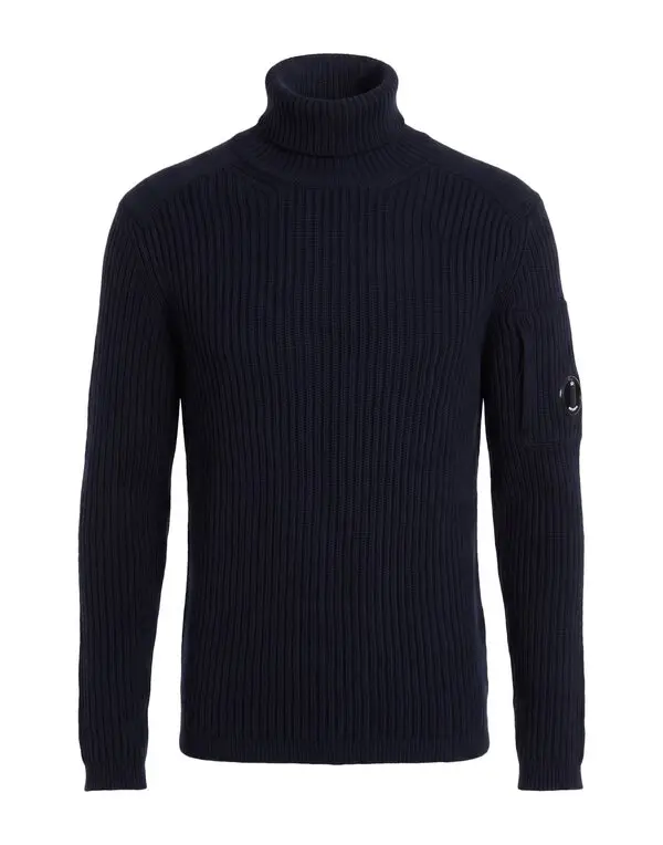 C.P. COMPANY C. P. Company Turtleneck Midnight Size Virgin Wool, Polyester