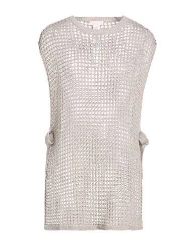 Liu Jo Sweater Size Viscose, Metallic Polyester - Light Grey