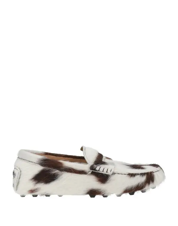 TOD'S Calf Hair Penny Loafers