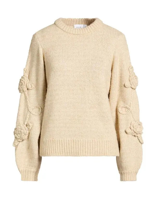 VILA Sweater Size Recycled Polyester, Wool