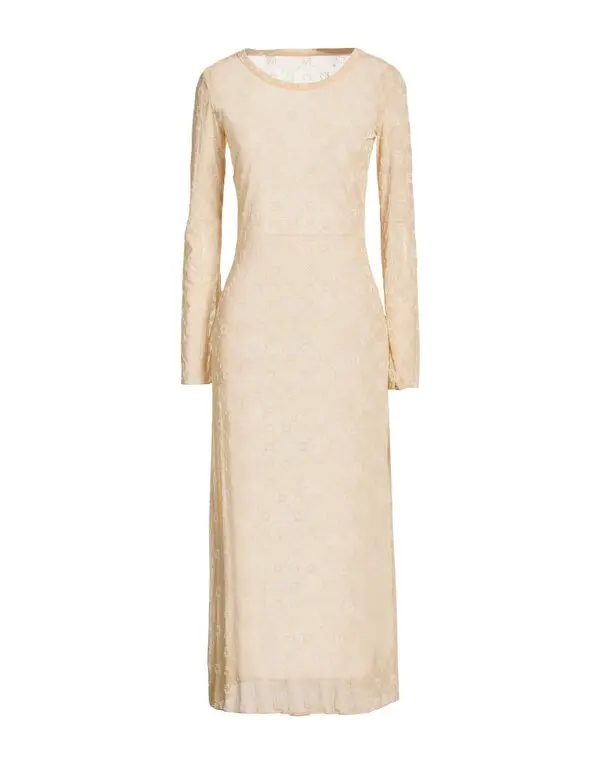 MARINE SERRE Midi Dress Size Polyamide, Elastane