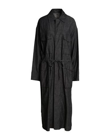Y'S YOHJI YAMAMOTO Maxi Dress Size Cotton - Black