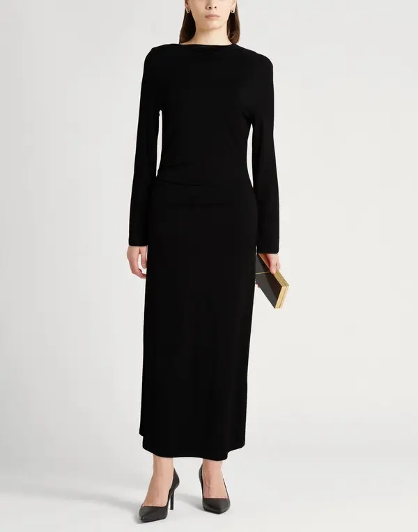 Peserico Midi Dress Size Viscose, Elastane