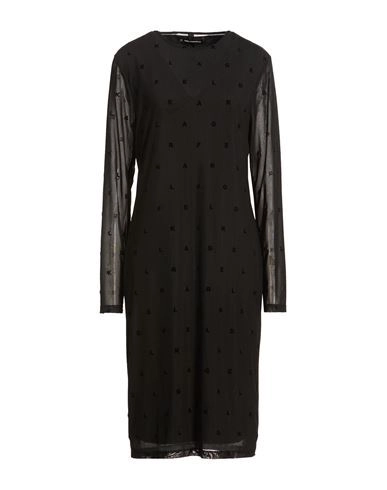 Karl Lagerfeld Midi Dress Size Polyester, Elastane