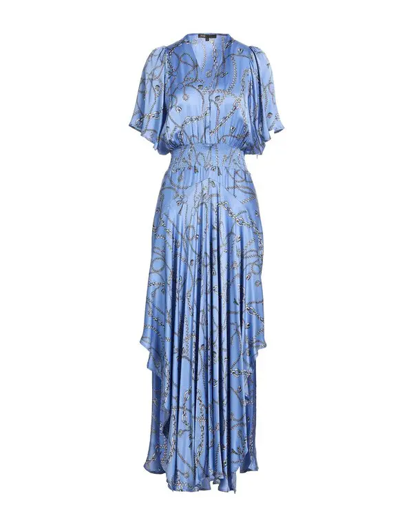 Maje Maxi Dress Light Size Viscose