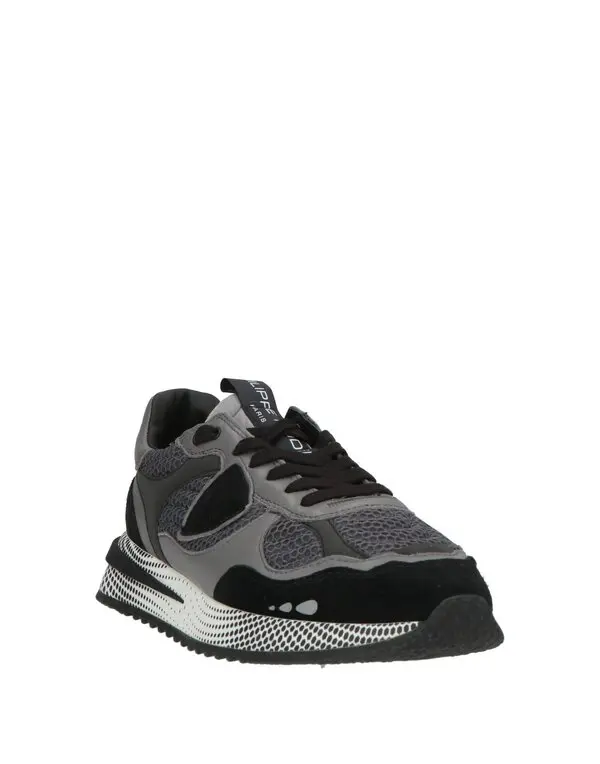 Philippe Model Sneakers Size Leather, Textile Fibers