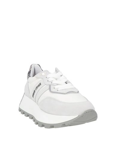 Roberto Cavalli Leather And Textile Sneakers