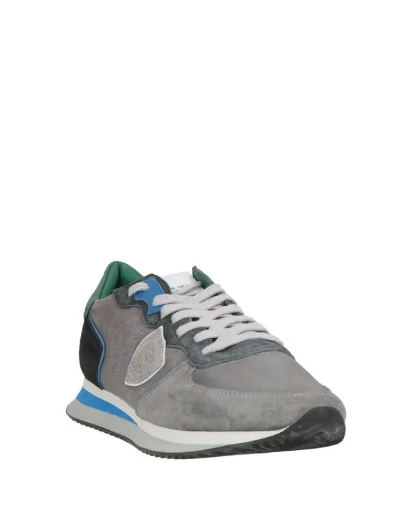 Philippe Model Sneakers Size Leather, Textile Fibers