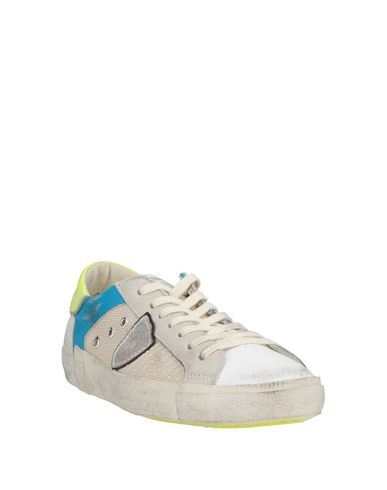 Philippe Model Sneakers Size Leather, Textile Fibers