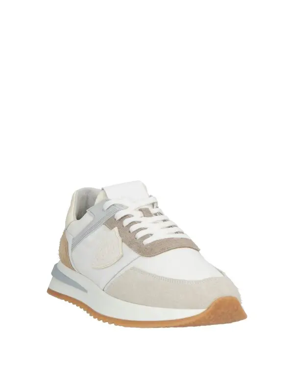 Philippe Model Sneakers Size Leather, Textile Fibers