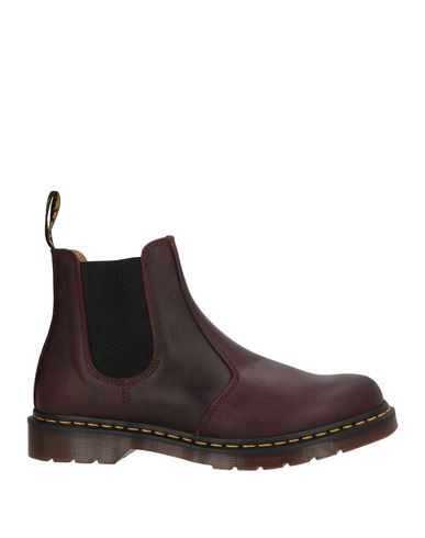 Dr. Martens 2976 Ys Crazy Horse Ankle Boots Chocolate Size Leather, Textile Fibers - Brown