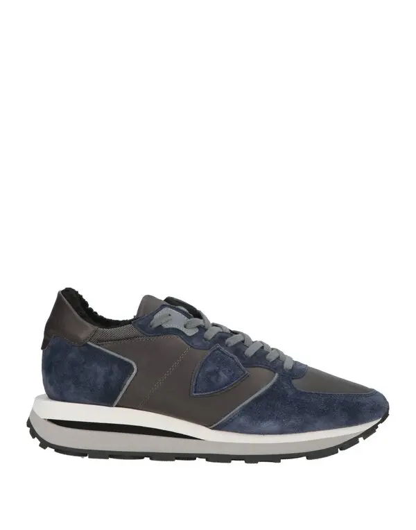 Philippe Model Sneakers Midnight Size Leather, Textile Fibers