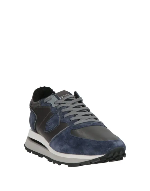 Philippe Model Sneakers Midnight Size Leather, Textile Fibers