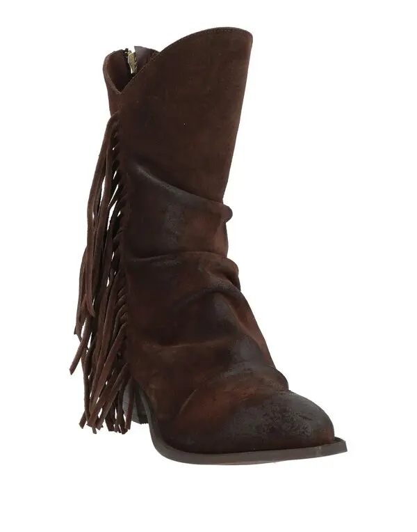 OVYE Ankle Boots Tan Size Leather
