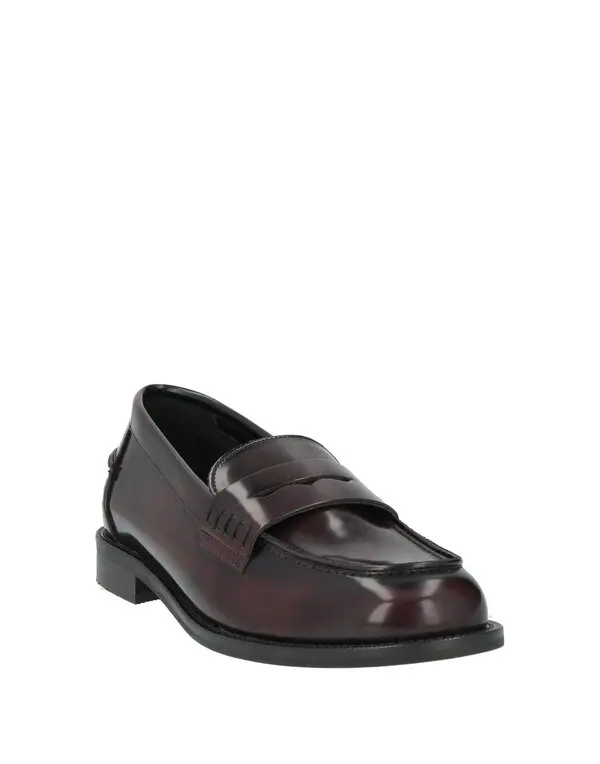 OVYE Loafers Burgundy Size Leather