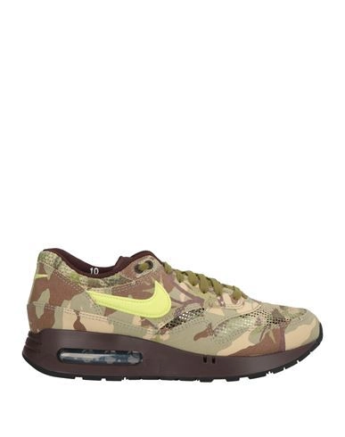 Nike Sneakers Military Size Leather, Textile Fibers, Plastic - Green