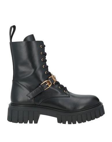 Versace Ankle Boots Size Leather - Black
