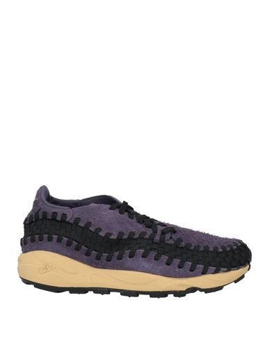 Nike Sneakers Size Leather, Textile Fibers - Purple