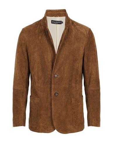 STREET LEATHERS Blazer Camel Size Leather - Beige