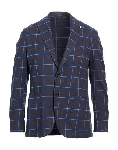 LUIGI BIANCHI MANTOVA Blazer Size Cotton - Blue