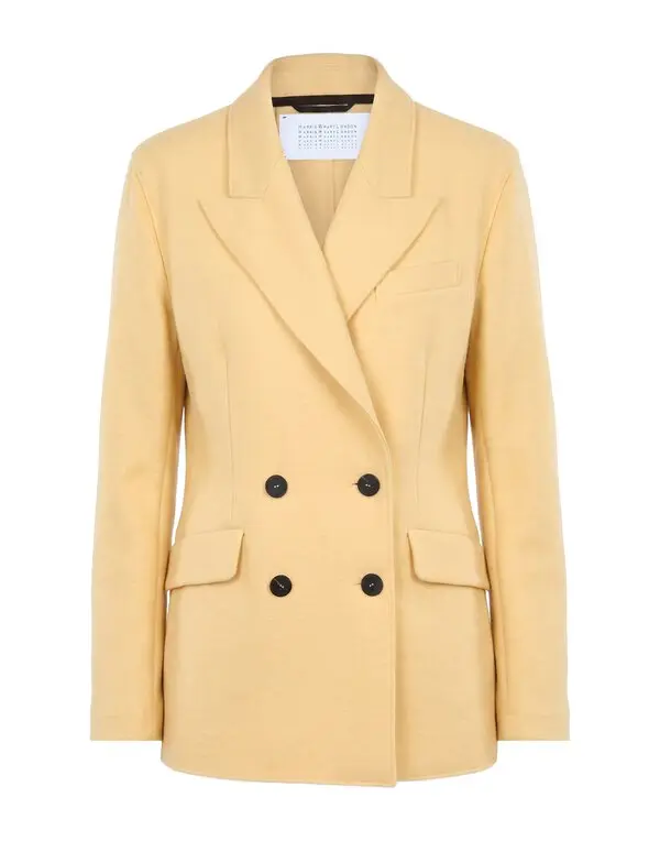 Harris Wharf London Double-breasted Virgin Wool Blazer