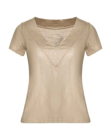 Majestic Filatures T-shirt Size Linen, Elastane - Gold