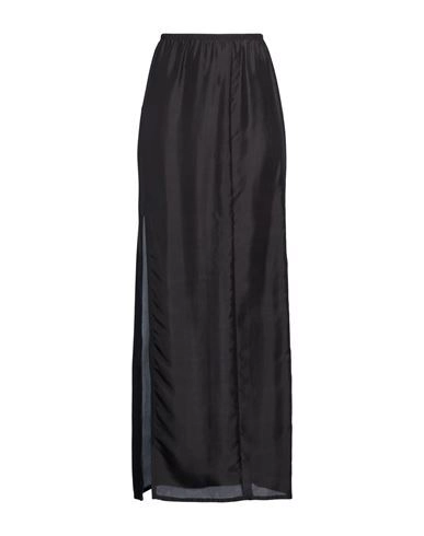 MAISON MARGIELA Maxi Skirt Size Silk - Black