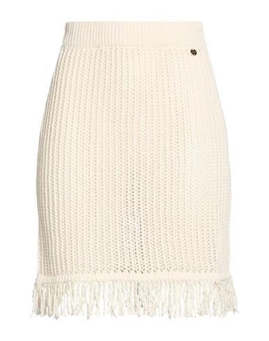 Liu Jo Mini Skirt Size Cotton - White