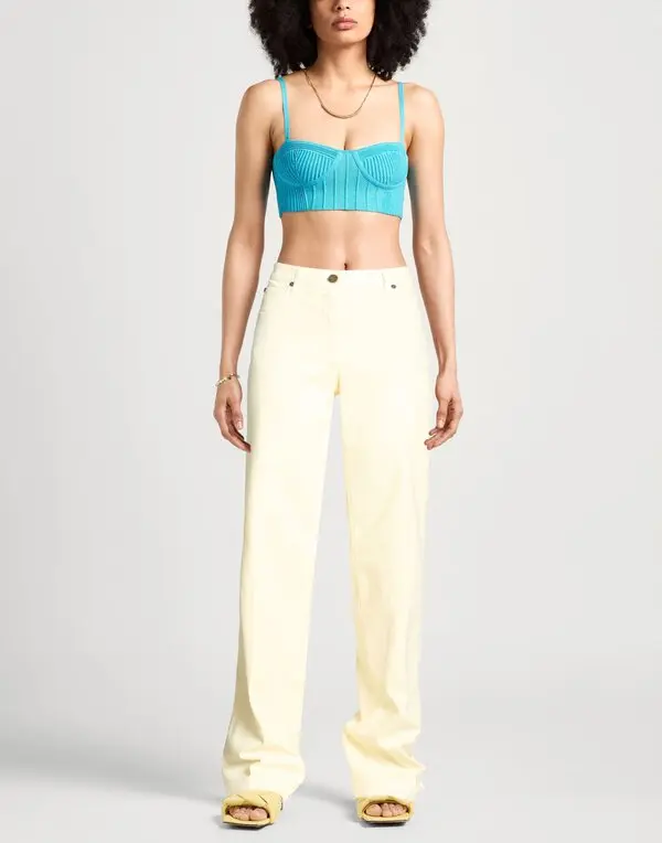 Etro Pants Pastel Size Cotton, Elastane