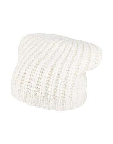 Peserico Hat Cream Size Alpaca Wool, Virgin Wool, Polyamide - White