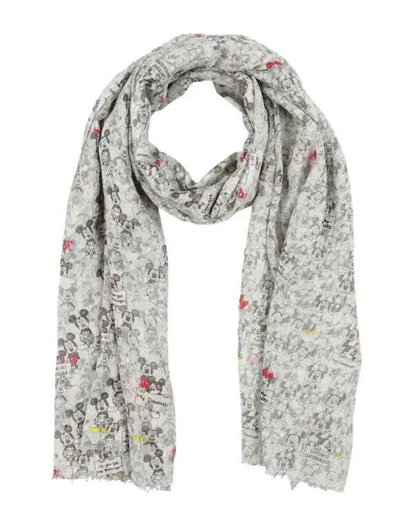 Faliero Sarti Scarf Ivory Modal, Cotton