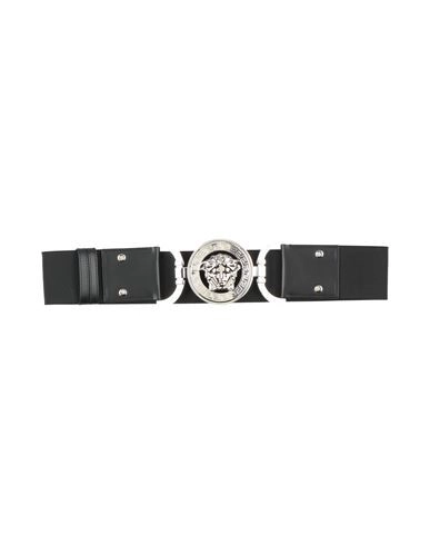 Versace Belt Size Textile Fibers, Calfskin - Black