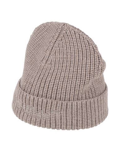 OFF-WHITE™ Virgin Wool Beanie With Embroidered Logo - Grey