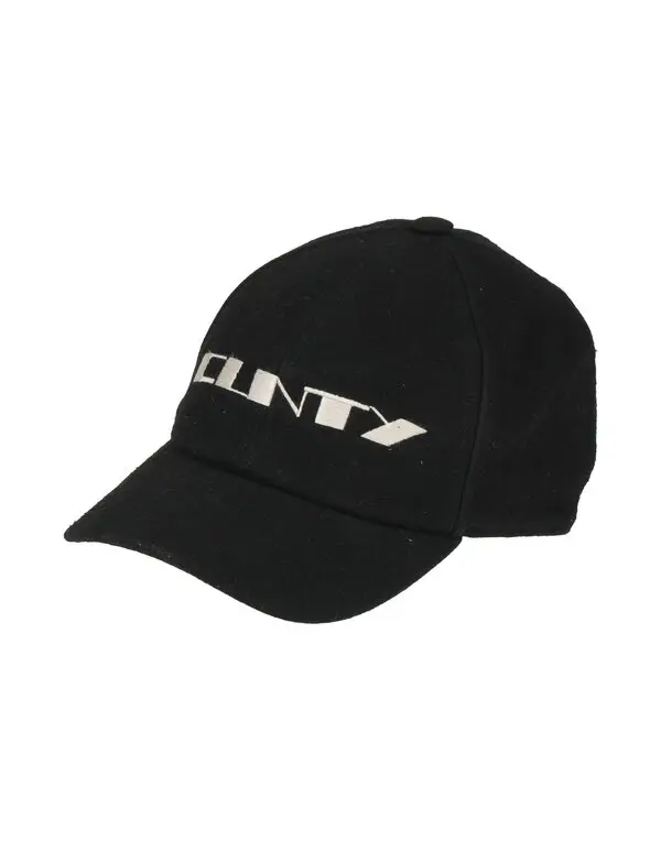 Rick Owens Hat Size Cotton - Black