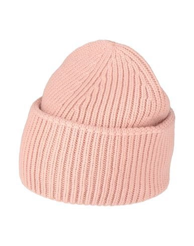 Fabiana Filippi Merino Wool, Silk, Cashmere Beanie - Blush