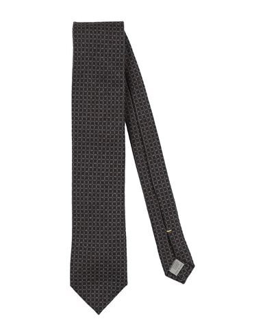 Canali Ties & Bow Ties Dark Silk, Cashmere