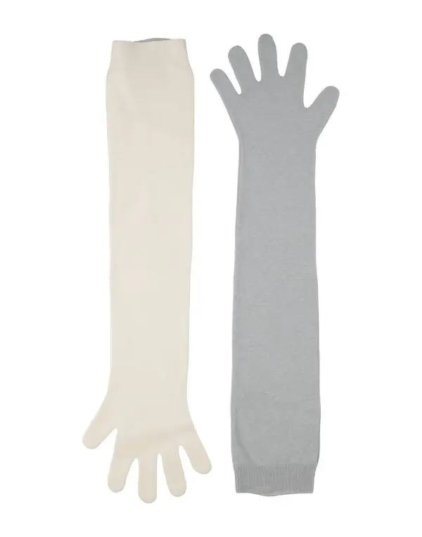 Marni Gloves Ivory Size Virgin Wool, Cashmere, Polyester, Polyurethane