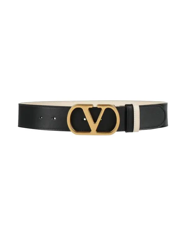 Valentino Garavani Pebbled-leather Belt