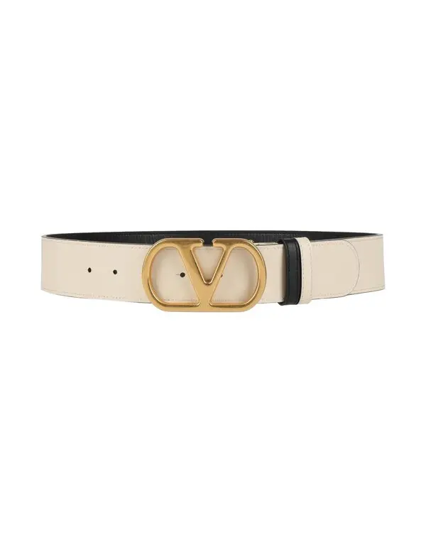 Valentino Garavani Pebbled-leather Belt