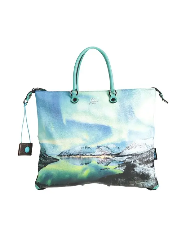 GABS Handbag Turquoise Leather