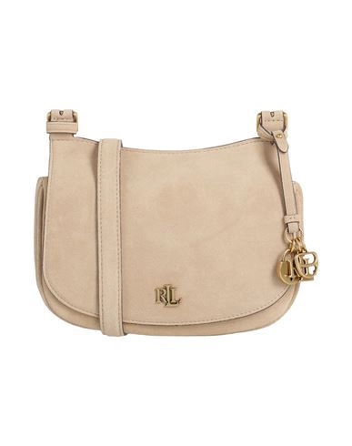 Ralph Lauren Suede Saddle Bag - Beige
