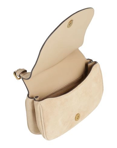 Ralph Lauren Suede Saddle Bag - Beige