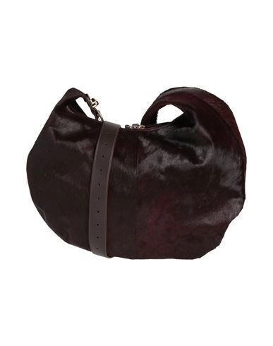 DES_PHEMMES Cross-body Bag Plum Cow Leather