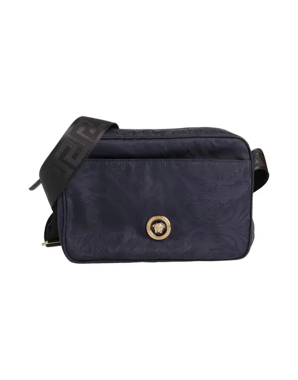 Versace Cross-body Bag Midnight Polyamide, Calfskin