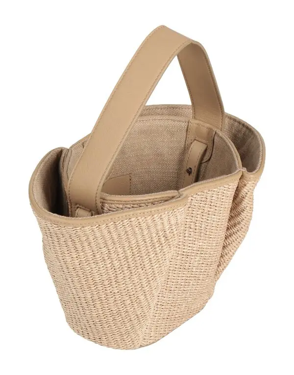 Brunello Cucinelli Handbag Sand Textile Fibers