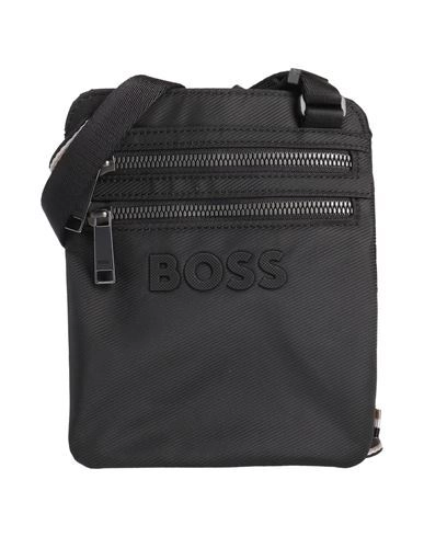 BOSS Cross-body Bag Recycled Polyester - Black