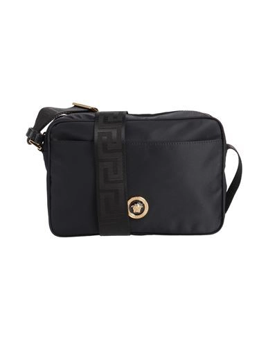 Versace Cross-body Bag Polyamide, Calfskin - Black
