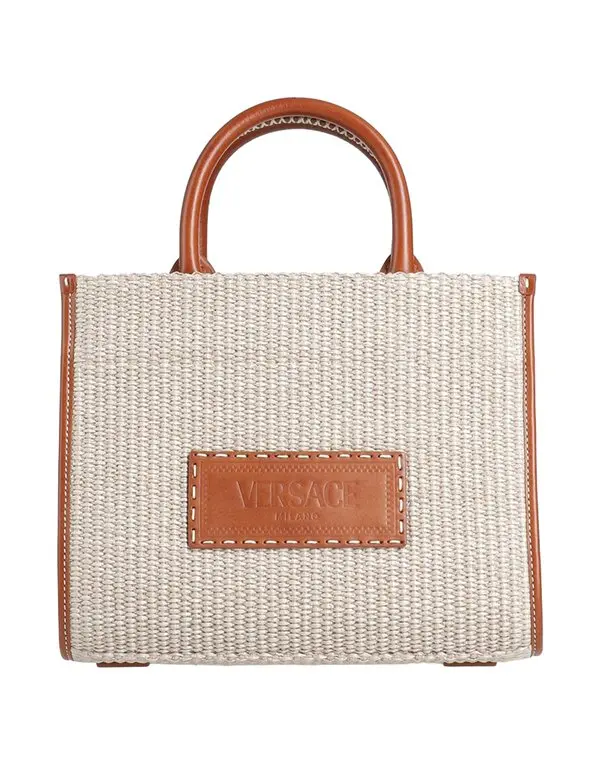 Versace Handbag Cotton, Polyamide, Calfskin