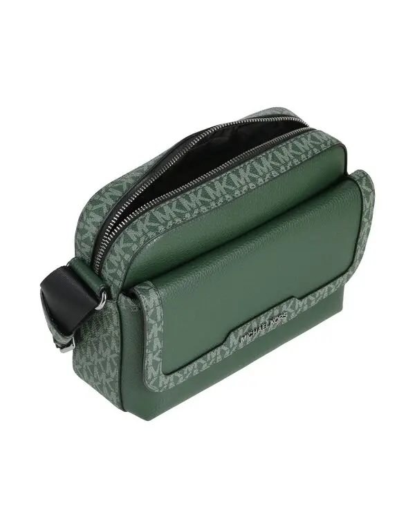Michael Kors Textile Fiber Camera Bag - Green