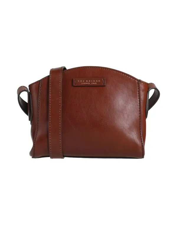 THE BRIDGE Leather Crossbody Bag By